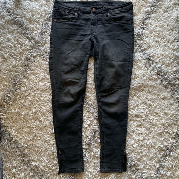 H&M | Jeans | Hm Divided Jeans With Ankle Zip | Poshmark